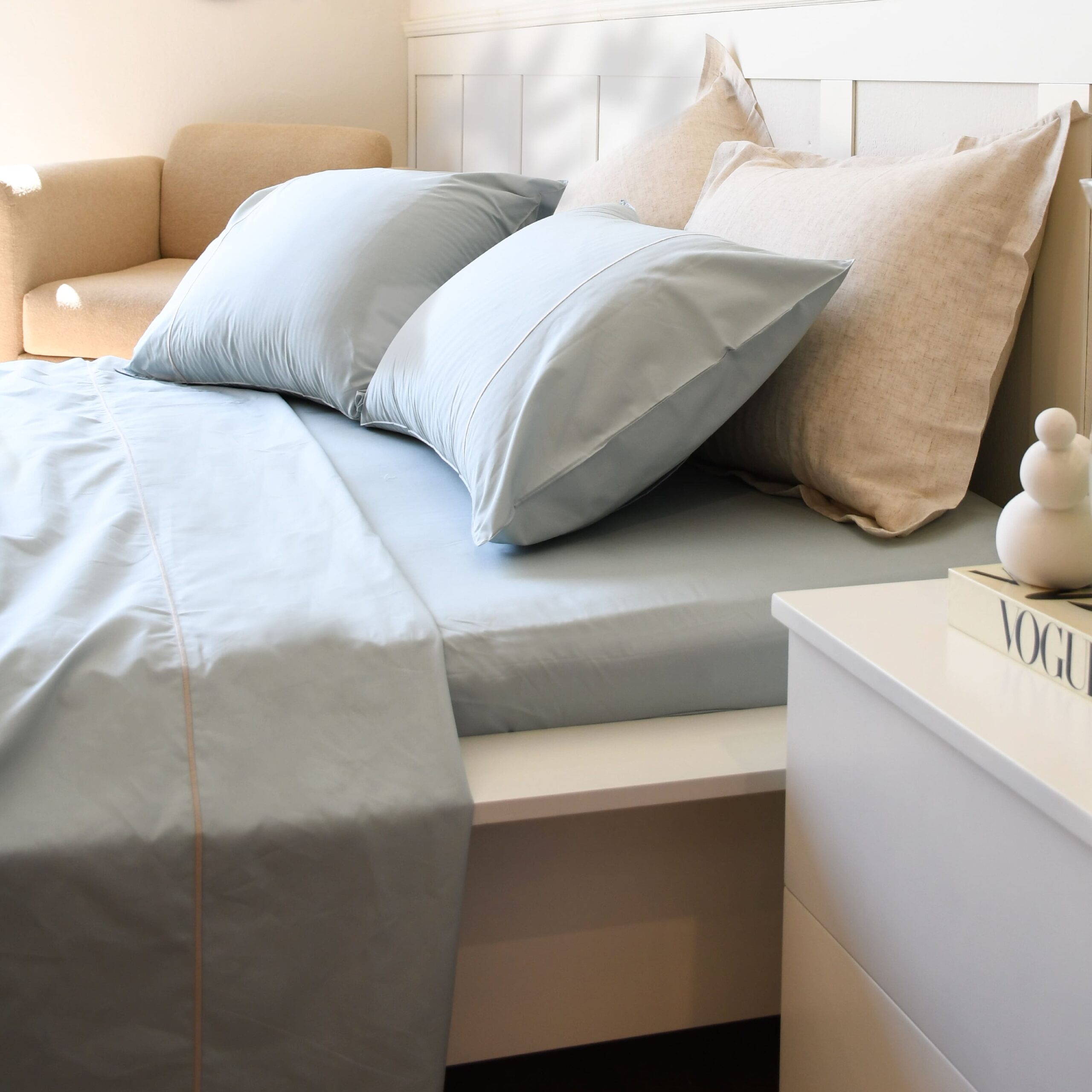 Parures de draps plats élégantes et de qualité -Maison Jul